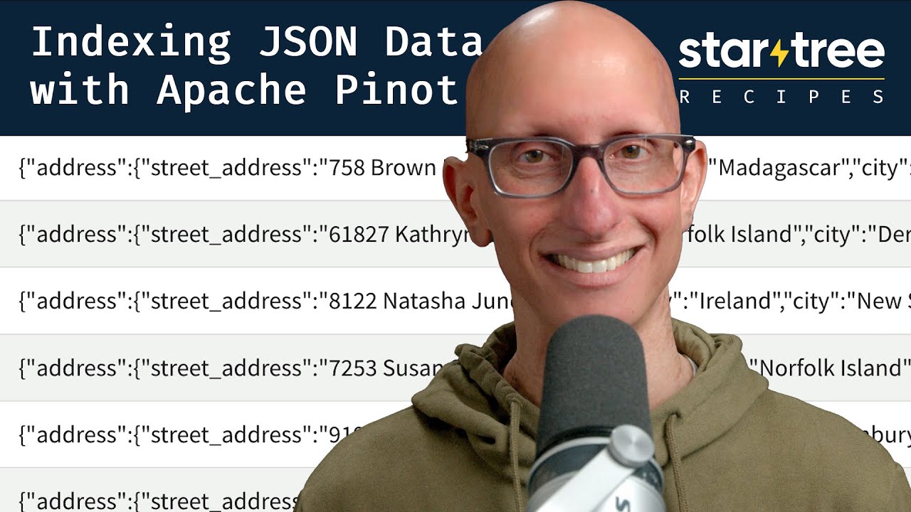 Indexing JSON Data with Apache Pinot | StarTree Recipes